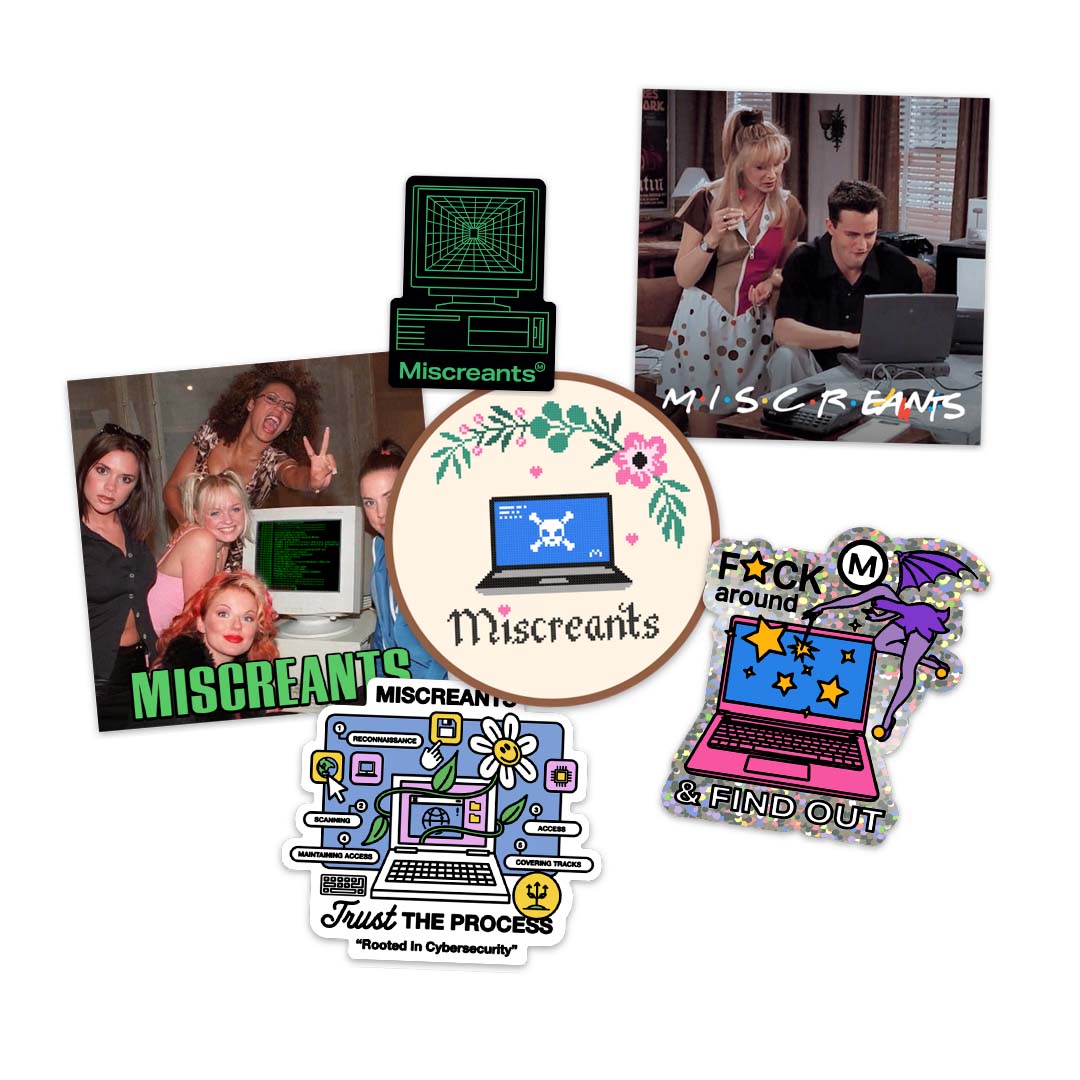 High Tech Low Life Sticker Pack 1 – Miscreants