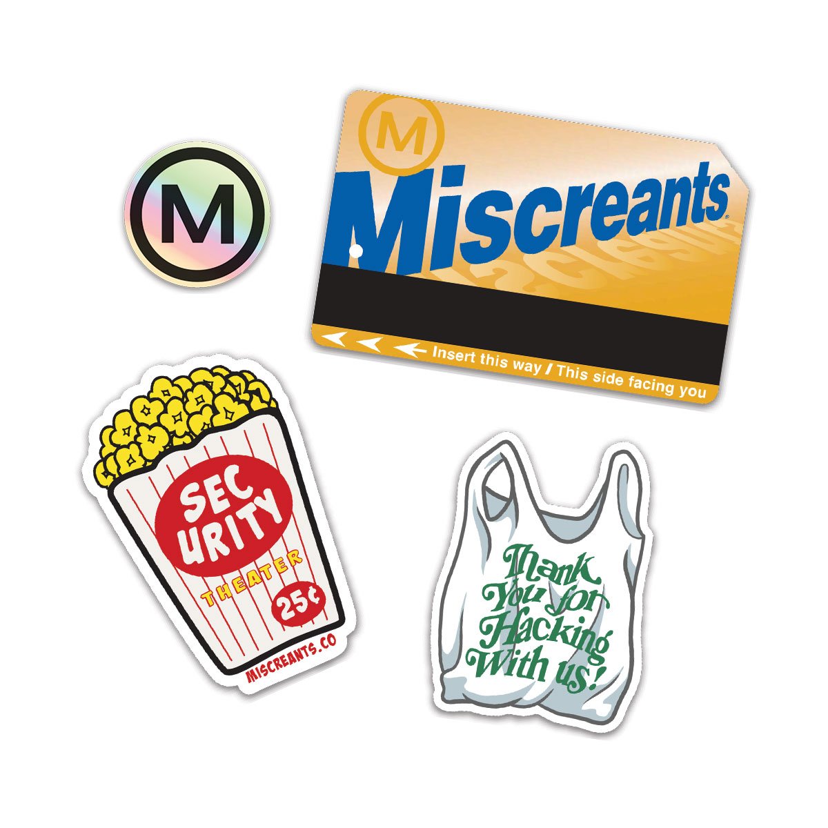 S/S 2021 Sticker Pack – Miscreants